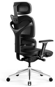 Kancelářská ergonomická židle Diablo V-Commander: černo-šedá Diablochairs