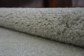 Kulatý koberec SHAGGY MICRO zelený