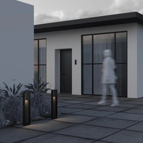 M O481FL-L7BWD3K Venkovní svítidlo Porte 3000K 7W teplá bílá eben hliník IP54 - MAYTONI