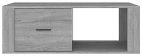 Konferenční stolek šedý sonoma 100x50,5x35 cm kompozitní dřevo - Default Title