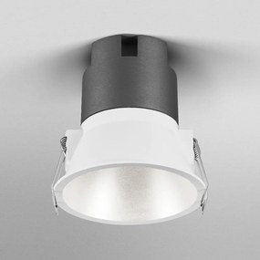 Šedé LED podhledové svítidlo 10 W SPOT 93mm, teplá bílá