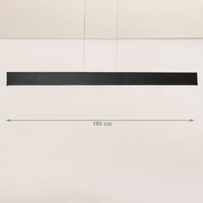 Závěsné stmívatelné LED svítidlo Linear 150 Black