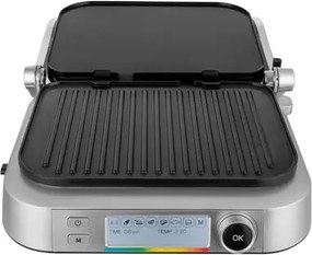SENCOR SBG 6231SS stříbrná / kontaktní gril / 2100W / 7 programů