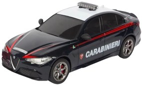 Rc auto re.el toys alfa romeo giulia carabinieri rc 1:18