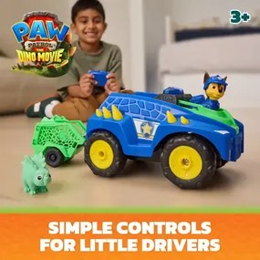 SPIN MASTER Tlapková patrola Dino Movie Chase / RC vozidlo / s figurko