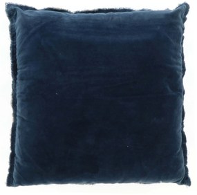 Unique Living Dekorativní polštář Feline  tmavě modrý  -45x45cm