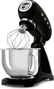 Černý kuchyňský robot 50's Retro Style – SMEG