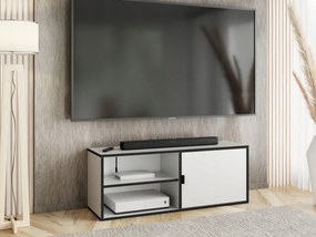 TV skříňka LUNO 2 otevřená TV skříňka bílý