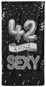 Osuška Stále sexy – černá (věk: 42)