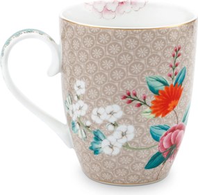 Pip Studio Blushing Birds sada 2 hrnků 350ml, khaki
