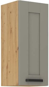 Kuchyňská skříňka LUNA 30 G-72 1F korpus: dub artisan, barva dvířek: světle šedá CLAY