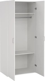 Šatní skříň Sid 77,6 x 49,5 x 175,4 cm, bílá