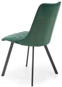 Jídelní židle Hannah tmavě zelená