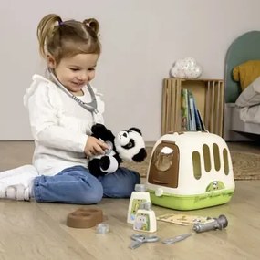 Smoby Veterinární výbava s pandou a přepravním boxem 2v1 / od 3 let