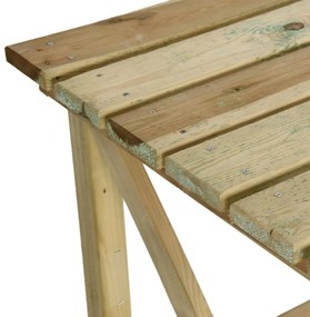 Zahradní stůl 160 x 79 x 75 cm dřevo