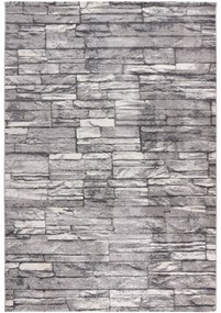 Koberce Breno Kusový koberec TRENDY 404/silver, Šedá, Vícebarevné, 200 x 290 cm