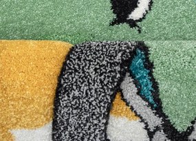 Koberce Breno Kusový koberec PASTEL KIDS Q5/SPY, Vícebarevné, 160 x 230 cm