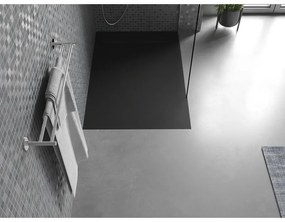 Mexen Otto, SMC obdélníková sprchová vanička 120 x 90 cm, černá, 4N709012