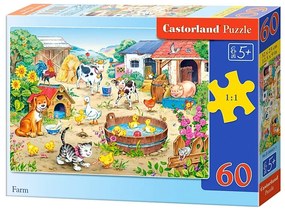 4805 Puzzle Castorland - Farmářský dvůr 60 dílků