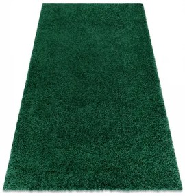 Dywany Luszczow Kusový koberec SOFFI shaggy 5 cm láhev zelená Rozměr koberce: 140 x 190 cm