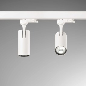 Ideal Lux Nastavitelný kompaktní LED reflektor FOX 08W CRI90 Barva: Bílá, Chromatičnost: 3000K, Stmívání: 1-10V