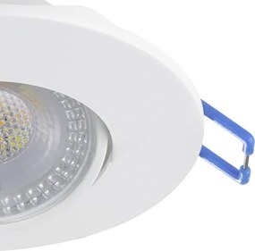 Eglo 300187 - SADA 10xLED Podhledové svítidlo GEDREZ LED/4,9W/230V pr. 9 cm bílá