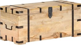 vidaXL Truhla 90 x 40 x 40 cm masivní mangovníkové dřevo [289634]