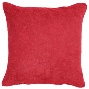 Froté povlak na polštář 40x40 červený 024 silný 200g/m2 KARO