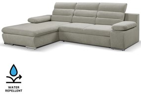 Sedací souprava GRECO MINI | 185x278 cm | 83 středně šedá | rozkládací + úložný prostor | VÝPRODEJ Z PRODEJNY