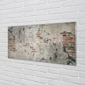 akrylový obraz Kamenná cihlová zeď 125x50 cm