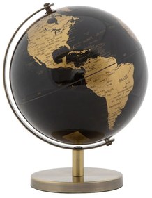 Dekorace ve tvaru globusu Mauro Ferretti Globe Bronze, ø 13 cm