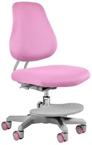 Dětská rostoucí židle LILY - růžová - nosnost 100 kg - 4-14 let - 3D7018