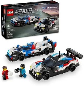 Lego stavebnice lego speed champions 76922 závodní auta bmw m4 gt3 a bmw m hybrid v8