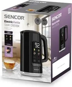 SENCOR SWK 0951BK černá / Rychlovarná konvice / 2200W / 1.7L