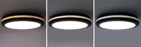 Solight Gari černá / LED osvětlení / 26W / 2340lm / 3CCT / IP65 / 30cm