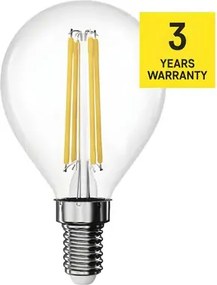 EMOS LED žárovka Mini Globe Filament E14 3,4W-40W NW / LED žárovka / n