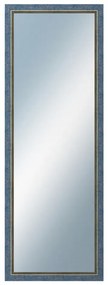 DANTIK - Zarámované zrcadlo - rozměr s rámem cca 50x140 cm z lišty CARRARA šedá (2949)