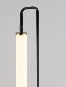LED černá stolní lampa Wetro