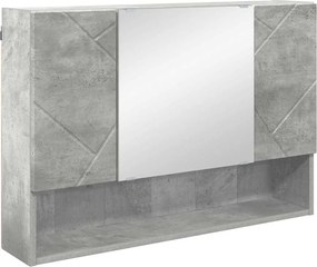 Sada koupelnového nábytku 2 ks Betonově šedá 76,5 x 35 x 64 cm 3393016