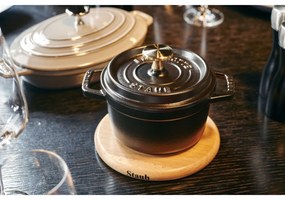 Staub dřevěná magnetická podložka pod hrnce, kulatá, 16 cm, 41190732