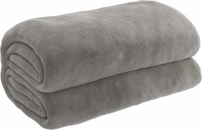 vidaXL Zátěžová deka s povlečením šedá 155 x 220 cm 7 kg textil