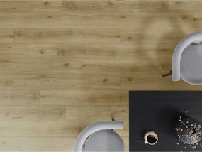 Mexen Charter Oak vinylové panely 1227 x 187 mm LVT Dryback 2,5 mm, podklad PVC, 4 V-drážky, Dub - F1322-1227-187-255-4V1-01