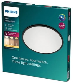 Philips - LED Stmívatelné stropní svítidlo SUPERSLIM CL550 LED/15W/230V