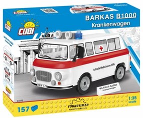 Cobi 24595 Barkas B1000 SMH3 sanitka, 1:35, 157 kostek