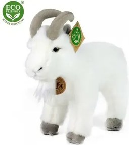 RAPPA Plyšový kozel/koza 20 cm / ECO-FRIENDLY / od 0 měsíců