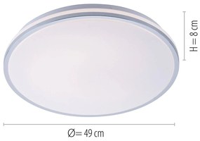 Stropní svítidlo LED Isabell, Ø 49 cm