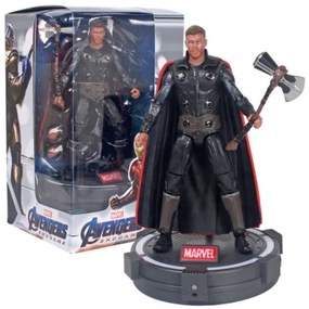 Figurky hrdinů Marvel s vlastním držákem nebo otočným podstavcem Varianta: Thor, End Game + otočný podstavec