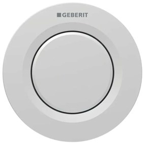 Geberit - Oddálené ovládání splachování typ 01, pro nádržku pod omítku 8 cm, easy to clean, matný chrom 116.041.JQ.1