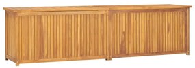 Zahradní box 200 x 50 x 55 cm masivní teakové dřevo,  318735