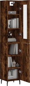 Skříň highboard kouřový dub 34,5 x 34 x 180 cm kompozitní dřevo 3199190